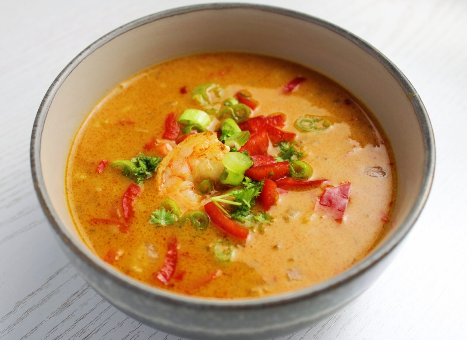 Thaisuppe med rejer - Sund på budget